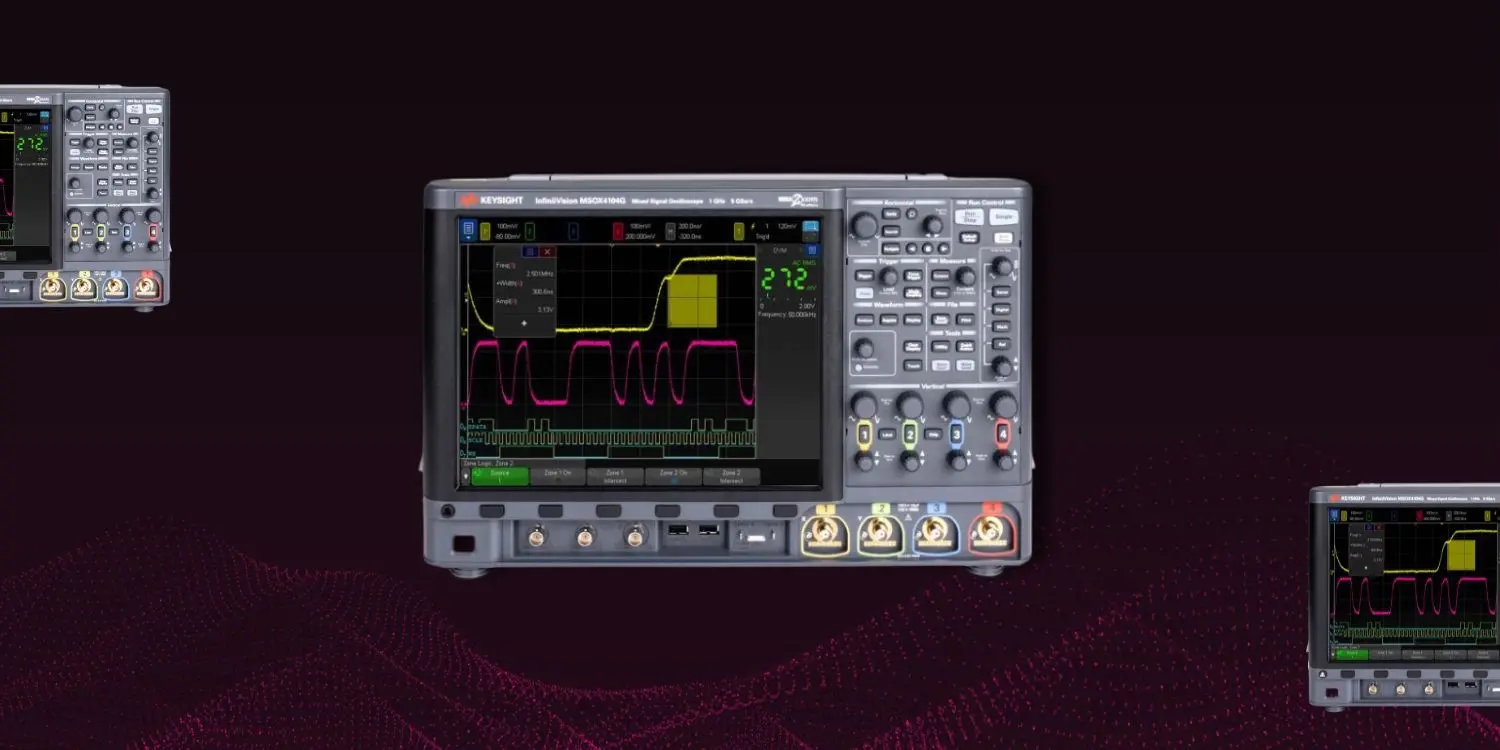 Introducing Keysight's new InfiniiVision 4000G X-Series Oscilloscope